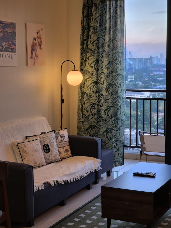 [Cozy Nostalgia 2 Rooms 4 Pax] - 15 Min To Jb Town - Johor Bahru