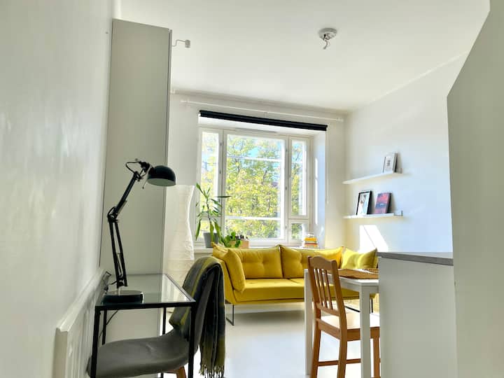 Studio Vallila W/airportbus, 4 Trams - Helsinki