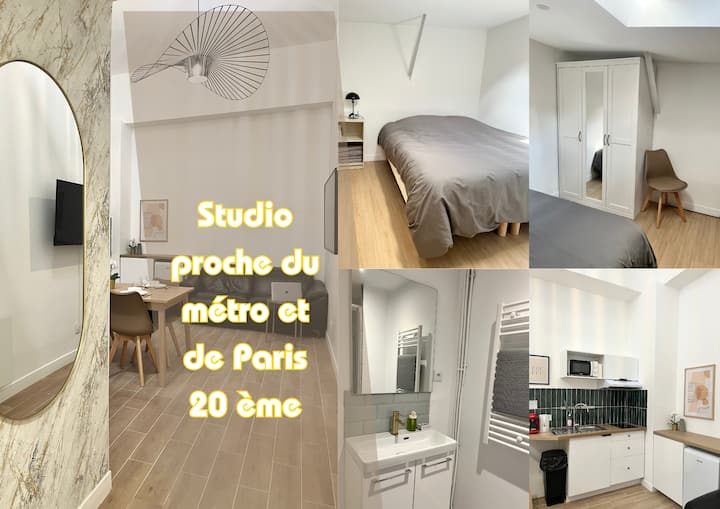 736 Agréable Studio Mezzanine Proche De Paris 20 - Bagnolet