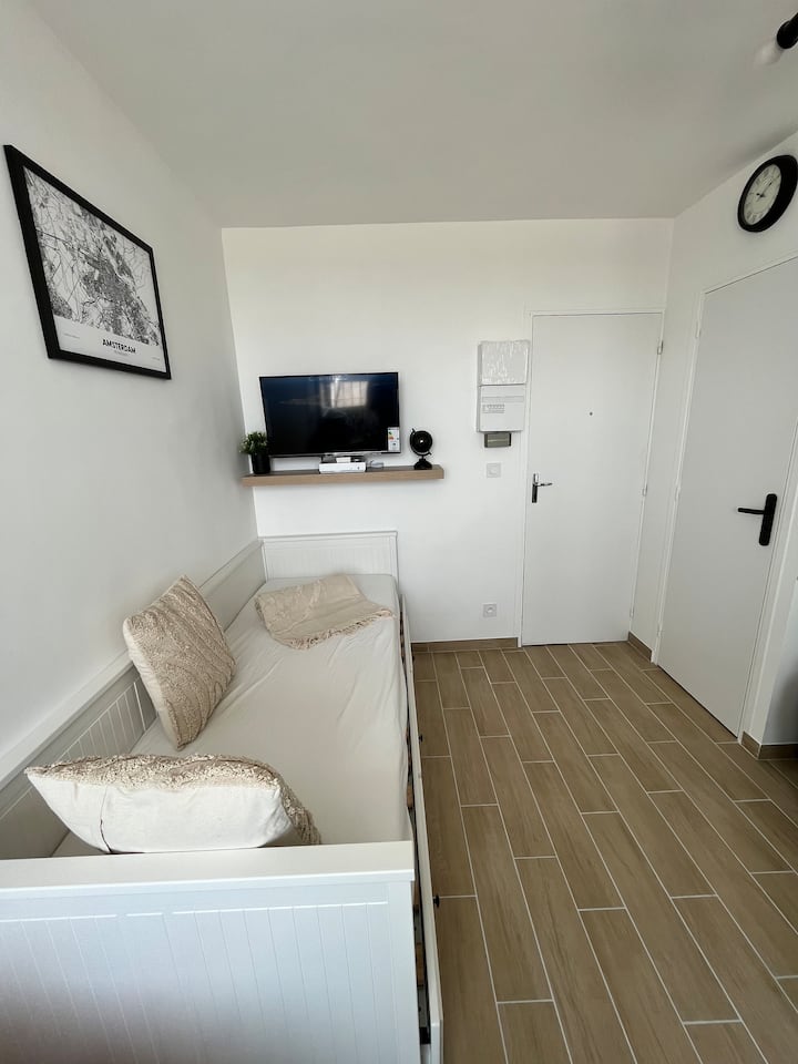 Studio Gare-centre Ville Parking Gratuit, Netflix - Saran