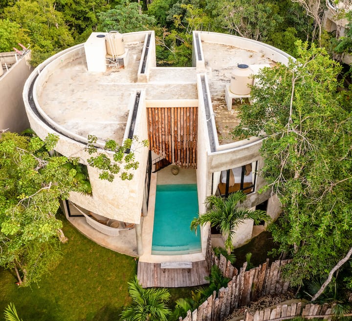 2 Luxury Jungle Villas-2 Priv Pool-bbq - Tulum