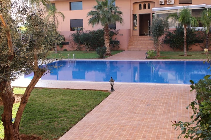 Appartement Bleu Lumineux - Marrakech