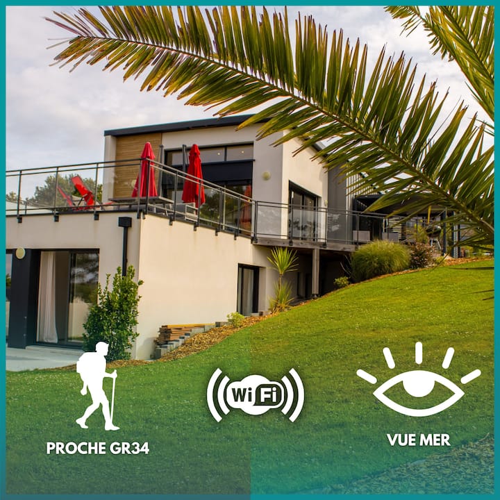 La Maison Du Portzic / Vue Mer / Wifi - Crozon