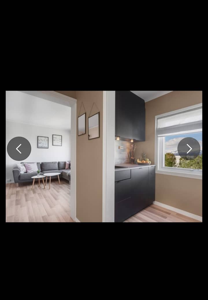 Leilighet Nært Flyplass/uit. Dobbeltseng - Tromsø