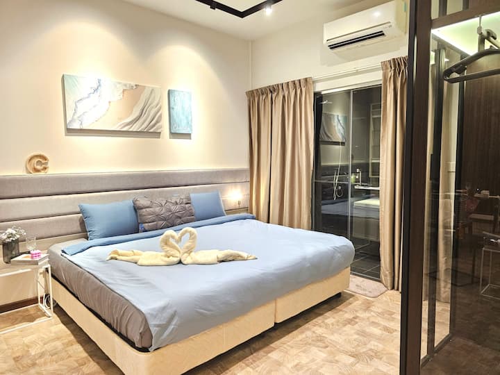 Klcc Morning Sun Superking Bed | Water Filter Mrt - Kuala Lumpur