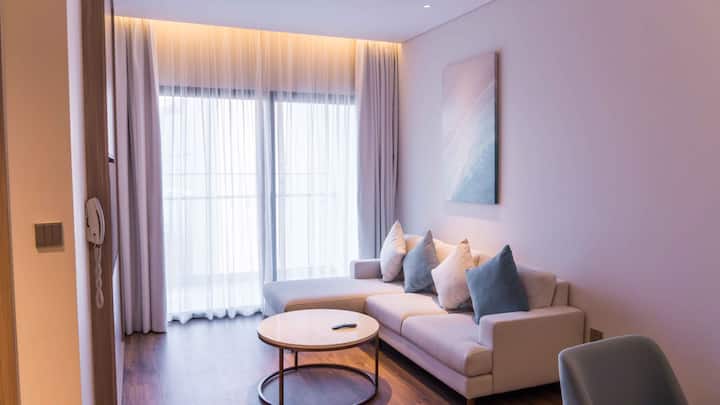 Cảnh Thành Phố Lung Linh 2brs & Kitchen - China