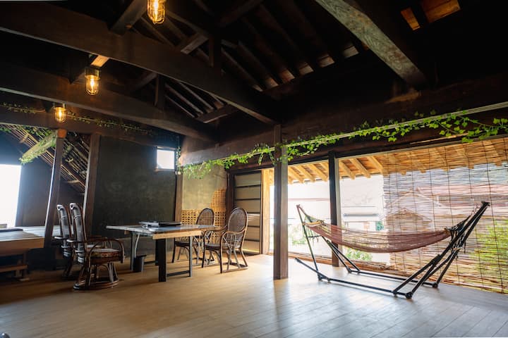 シャワーヘッドはリファ/薪ストーブ/古民家貸切/Bbq設備・炭無料/調理器具充実/猫のいる宿 - Shizuoka