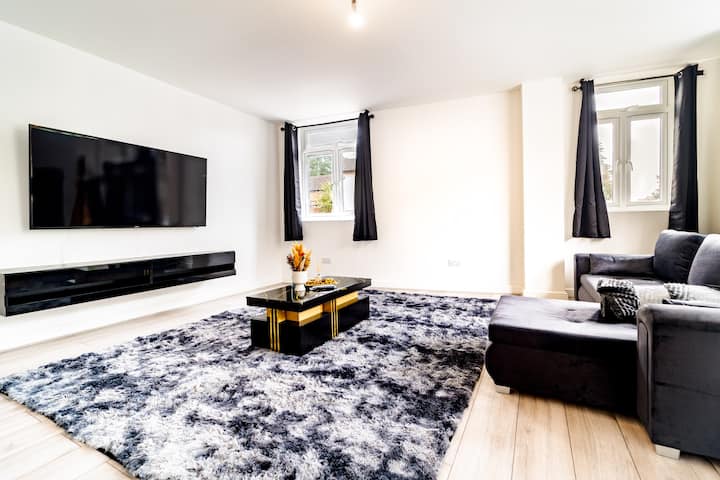 -20% Lux 2bdr Flat By Ltn Airport/city Centre - Luton