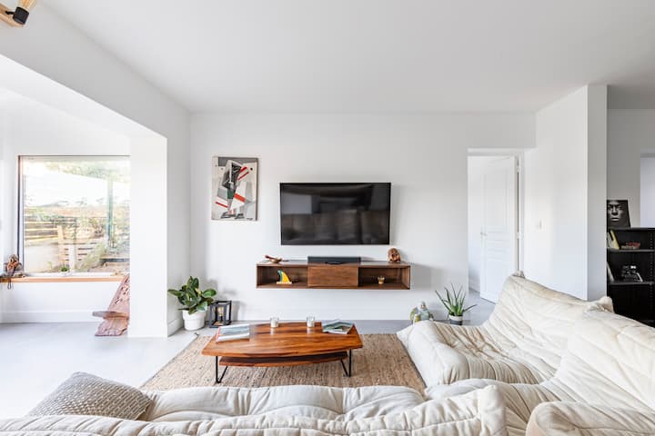 Maison Mitoyenne Proche Plage, Terrasse, Wifi - Bidart