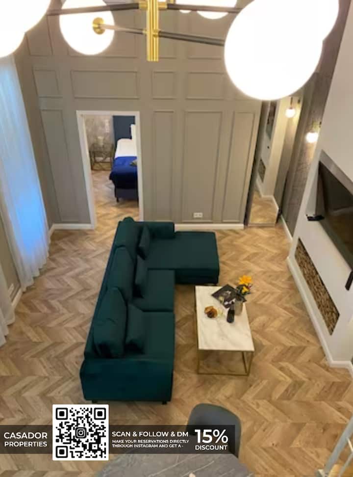 5 Bdr Luxury Downtown Apartment - Budapest