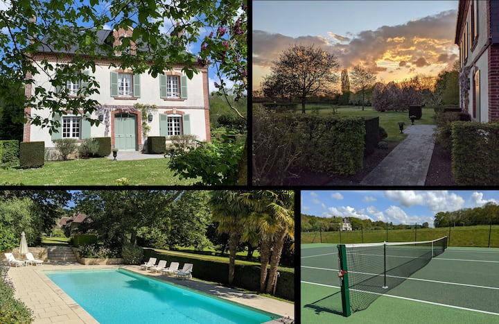 Propriete Avec Piscine Et Tennis - Cabourg