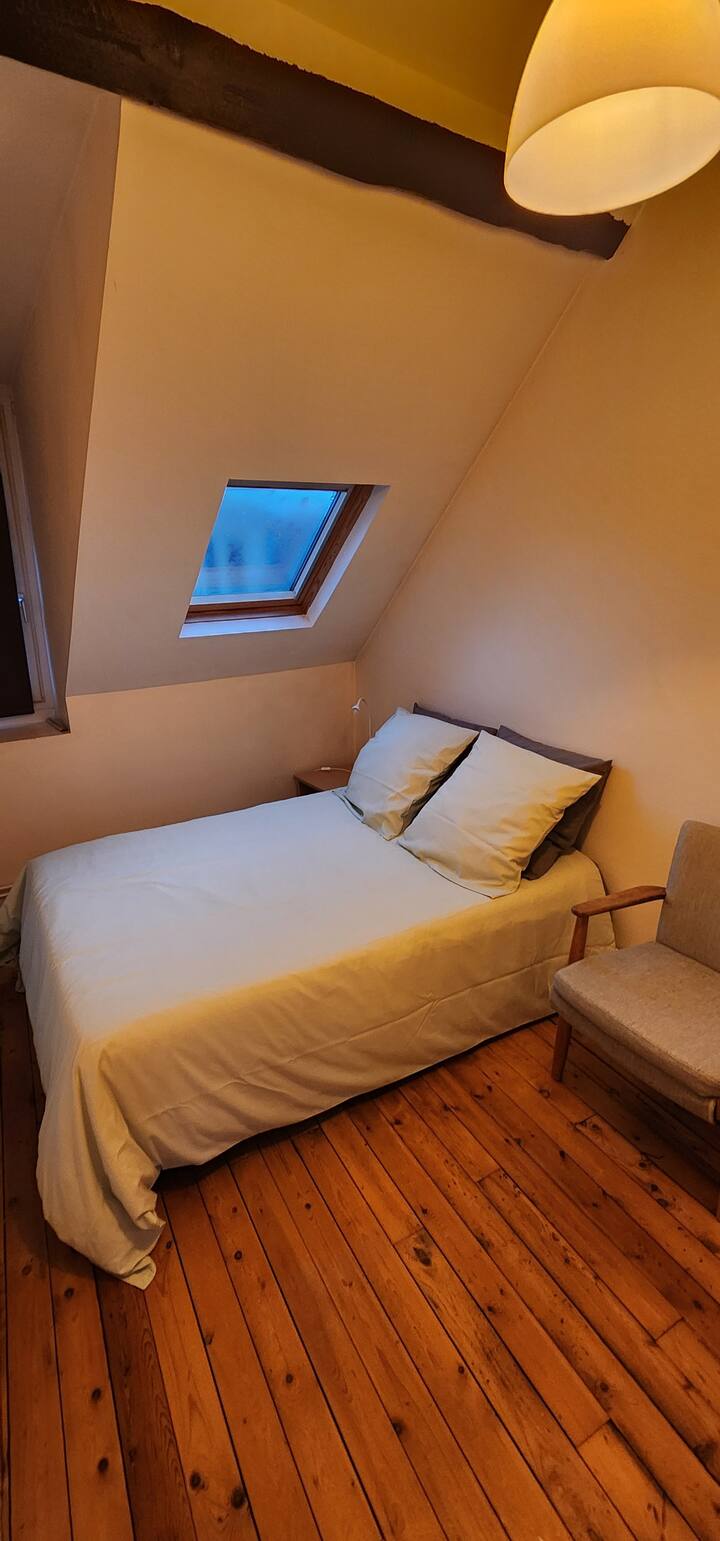 Chambre Double à 50 Min De Paris - Villers-Cotterêts