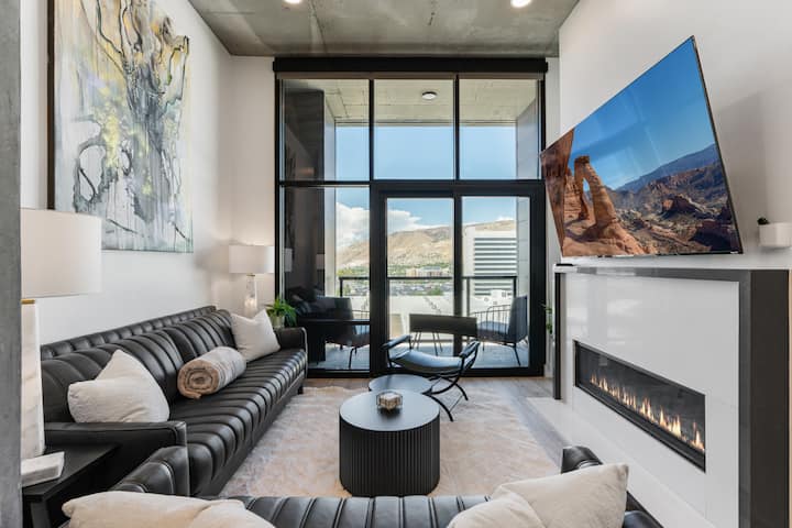 Premium Slc Luxury- Penthouse Views+ Top Amenities - Salt Lake City, UT