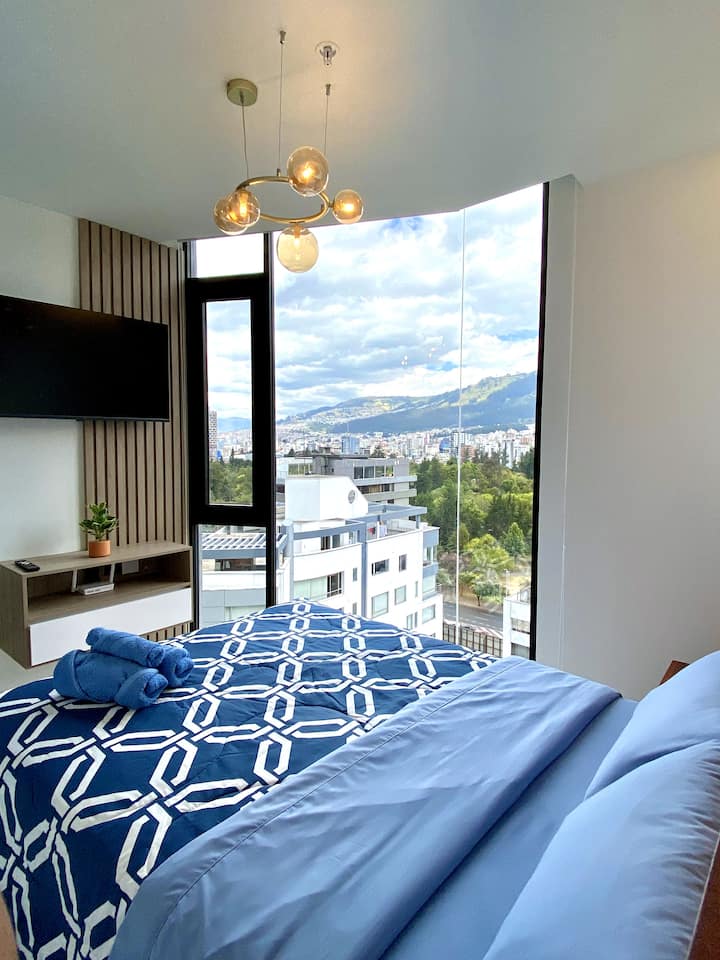 Suite Cómoda Y Moderna En La Carolina - Quito