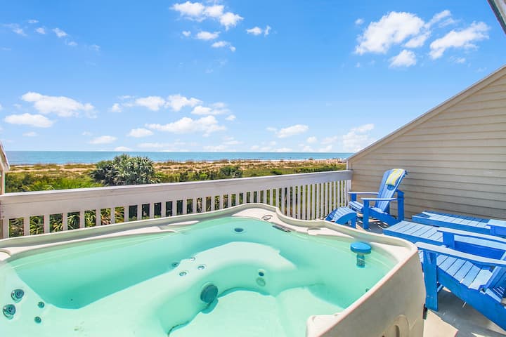 Beachfront Oasis At Tybee Island - Tybee Island, GA