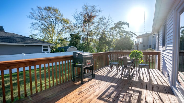 4br Home Central Ac, Backyard Near Casinos - Atlantic City