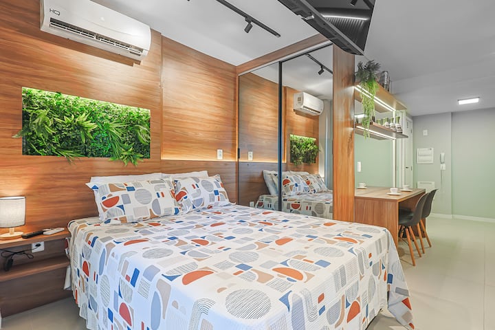 Sk01 Studio Com Ar-condicionado + Piscina - Río de Janeiro