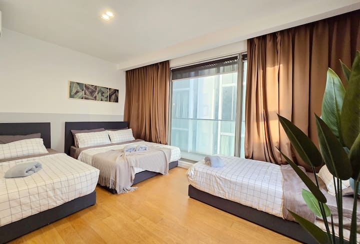 New 1-5pax 1br @ Bukit Bintang | Trx | Pavilion Kl - Kepong