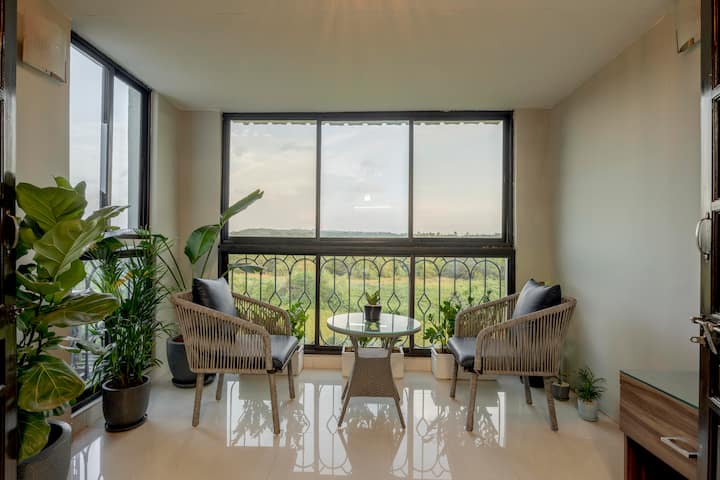 Idyllic Abode 2 Bhk Apartment @ Monarch Palms - Goa