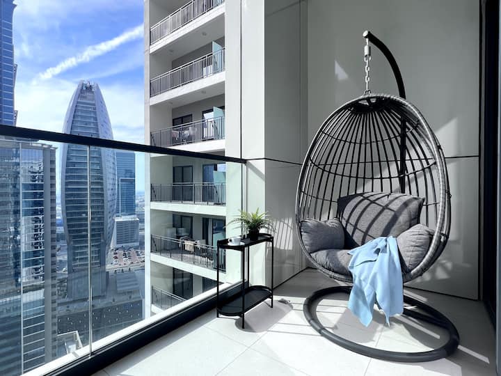Ideal Urban Retreat I 1br In Bustling Business Bay - Dubái