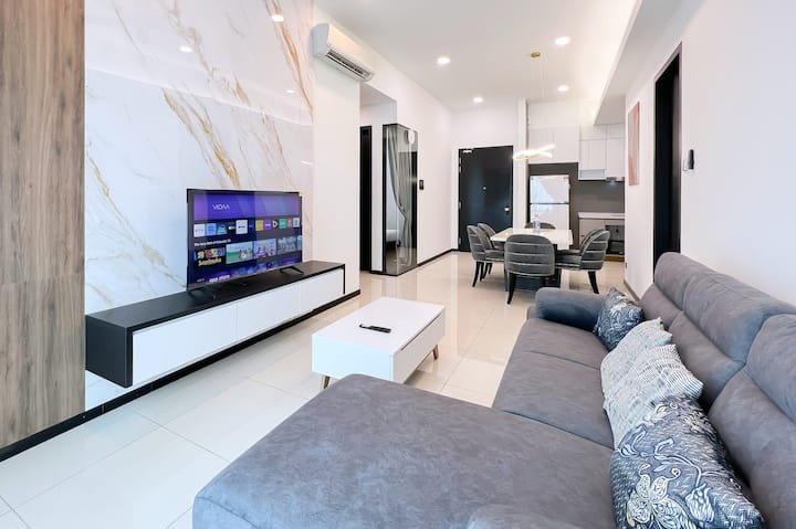 Modern Kl 3 Bedrooms Skyline View|merdeka 118 View - Setapak