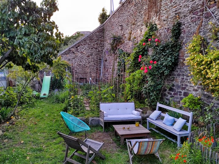 Charmante Maison Sur Le Port Avec Jardin - Brest