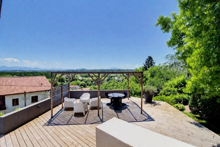 Splendide Villa D'architecte - Vue Montagnes - Ustaritz