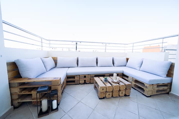 Appartement Moderne Avec Terrasse Privée - Tangier