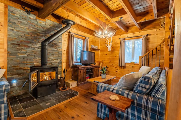 Le Rustique - Spa Privé, Plage Et Foyers - Saint-Sauveur