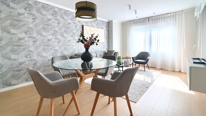 Casa Atlas. Helles Apartment Mit Terrasse (Monatl) - Valencia