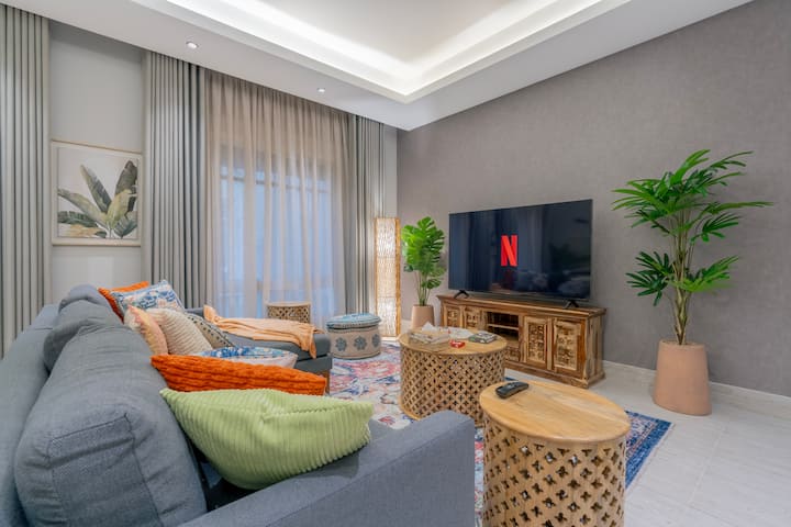 Stylish 3br Apt | Prime Location | Pool & Gym - サウジアラビア