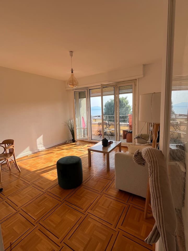 Joli Appartement Vue Sur Le Lac - 로잔