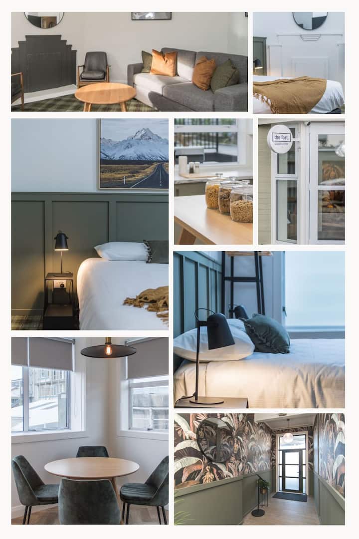 Boutique Guesthouse - Modest Double (#10-13-14-15) - Timaru