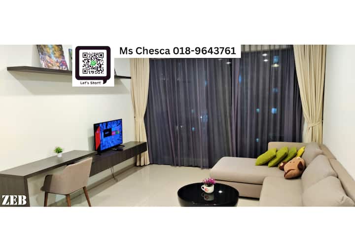 I-city【casa Luxe 】Free Wifi/netflix/parking - Setia Alam