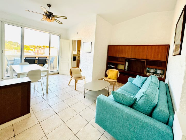 Bel Appartement T2 Centre-ville Mer Port Terrasse - Cavalaire-sur-Mer