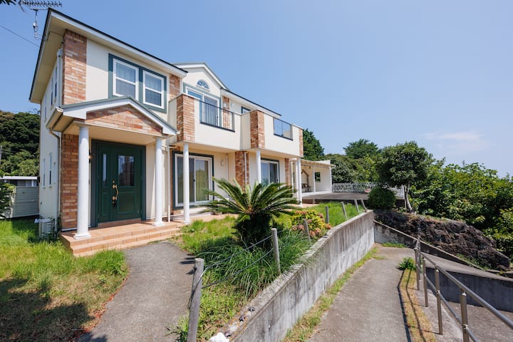 Ocean View Terrace Izu P4, Covered Bbq Terrace! - 이토시
