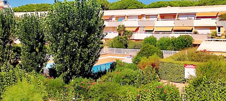 Studio Rénové Au Centre Piscine - La Grande-Motte