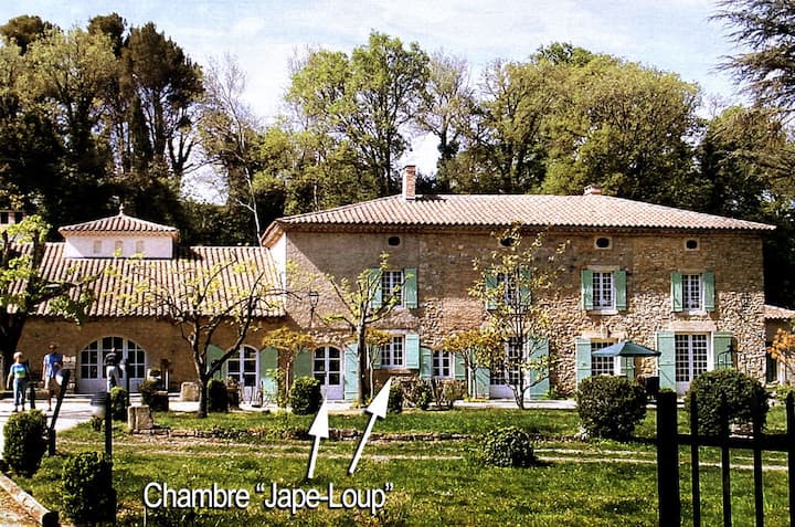 Le Mas Magnan- Jape-loup-chambre - Bagnols-sur-Cèze