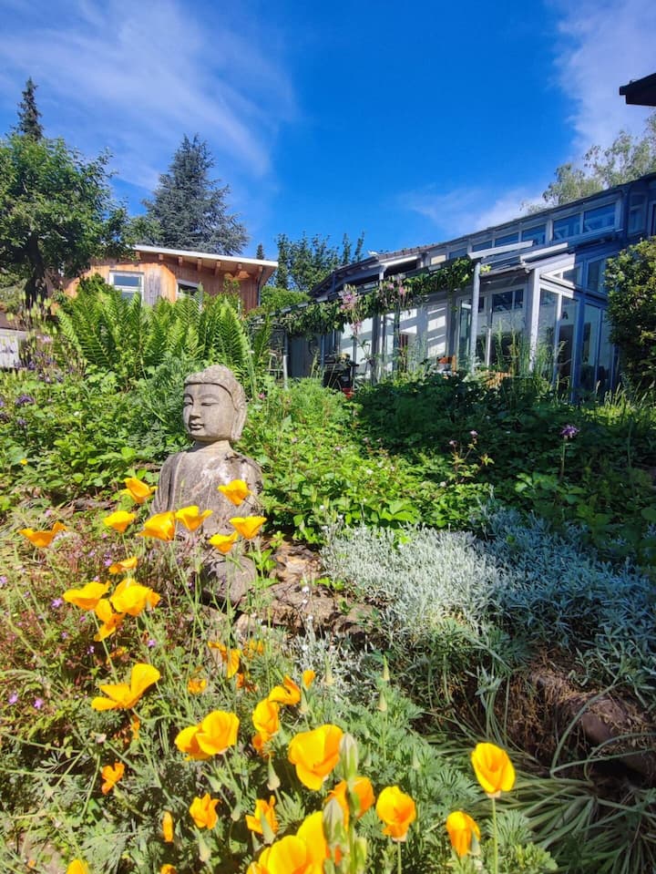 Große Wohnung Mit Whirlpool Und Garten - Neuenburg am Rhein
