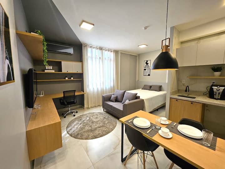 Park Studios, Apartamento Moderno, Acomchegante - Brasilia
