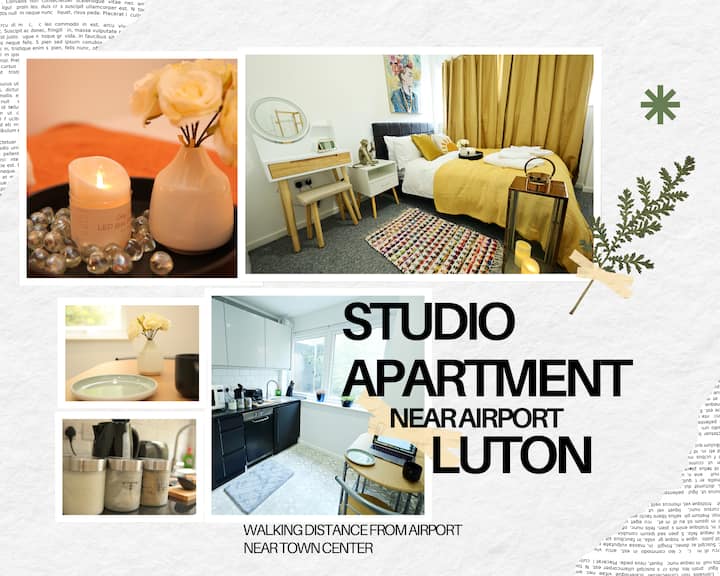 One Bed Studio Apartment - Luton