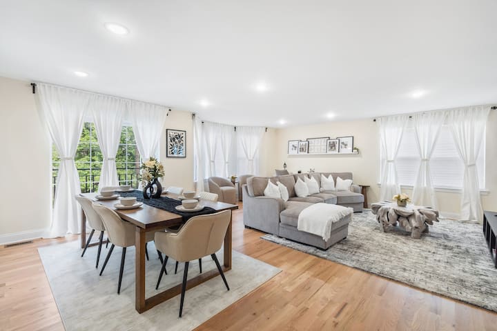 Chic New Construction 3bd 2ba/10 Mins To Ewr/penn - Newark, NJ