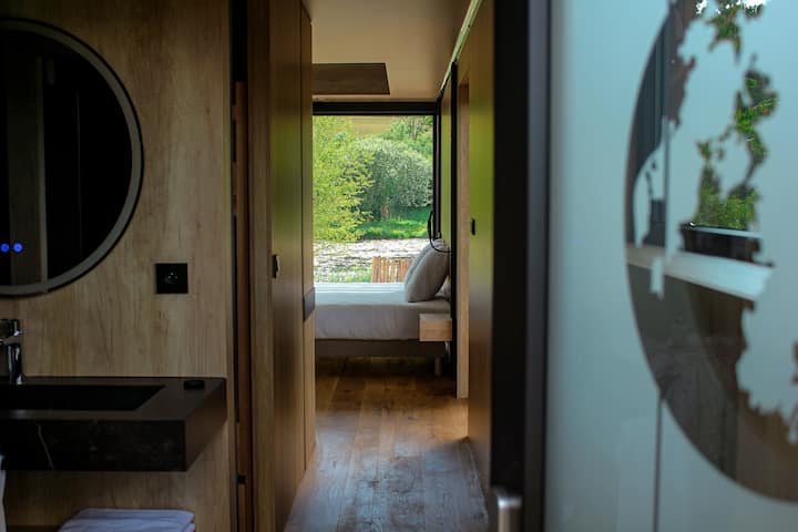 Ecolodge Duo Sur Terre - Vue éTang & Spa Privatif - Ain