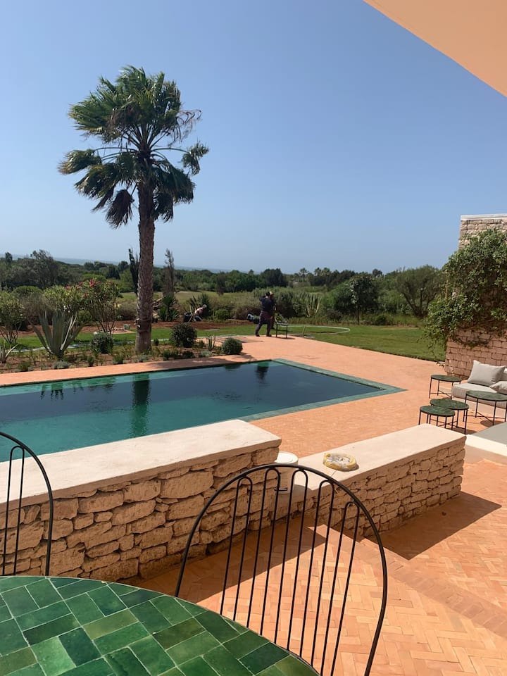 Villa 14 Vue Golf Et Mer - Golf De Mogador - Essaouira