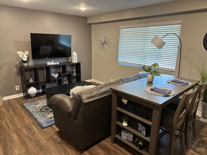 All New Crisp 1 Bed Giga Wifi Private Parking Lot - Omaha