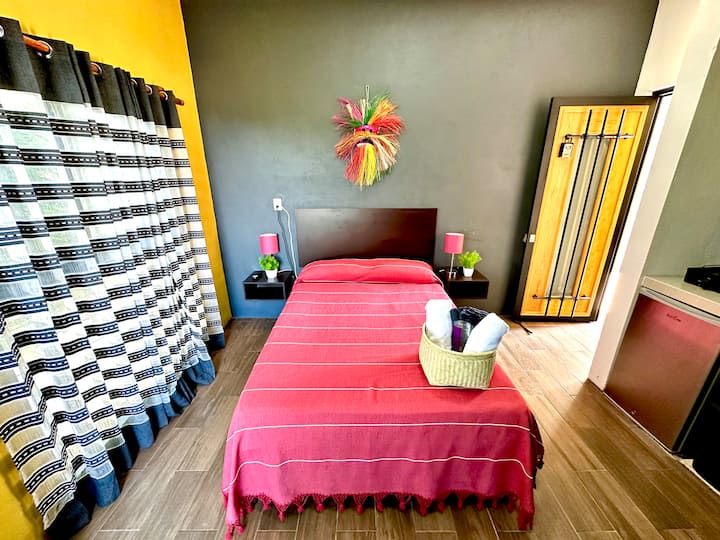 Vip 1bedroom Apt | Kitchen | Private Wc & Balcony - Oaxaca