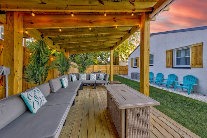 Banana Cabana~elegant~patio~fire Pit~modern~2br - Hampton, VA