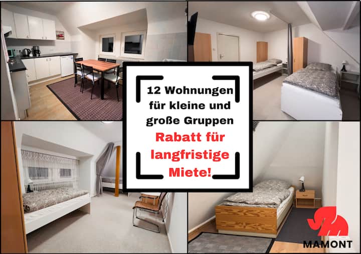 Schöne, Geräumige Monteurwohnung - Hude