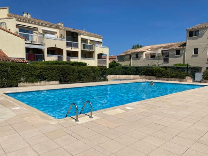 Studio Mit Pool Und Strandnähe - Cogolin