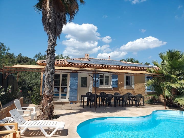 Villa 6 Ch ,18 Per, Piscine Chau - Le Cannet-des-Maures